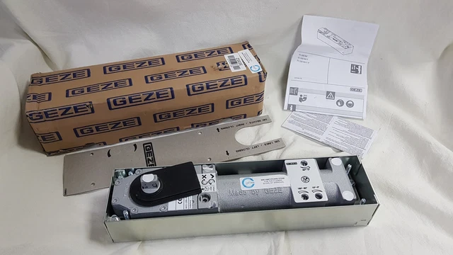 GEZE TS550 NV-FP Floor Spring Mechanism Box Closer Power 3-6 Max Door ...