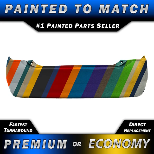 NEW PAINTED TO Match - Rear Bumper Cover Exact Fit for 2004-2009 Toyota ...