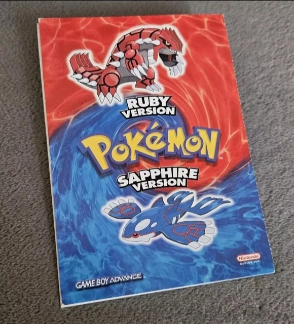 POKEMON RUBY AND Sapphire Version Genuine Special Edition Post Cards ...