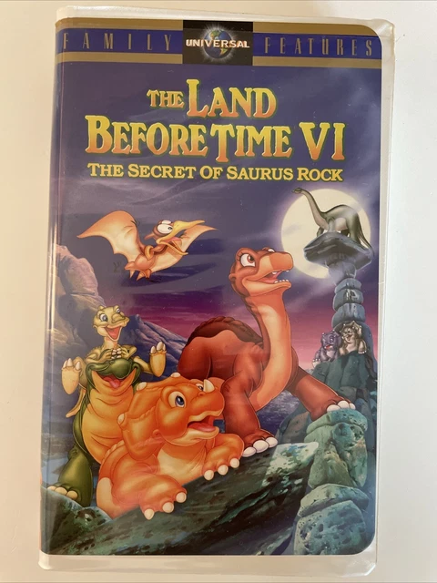 THE LAND BEFORE Time VI:The Secret of Saurus Rock (VHS 98') £3.76 ...