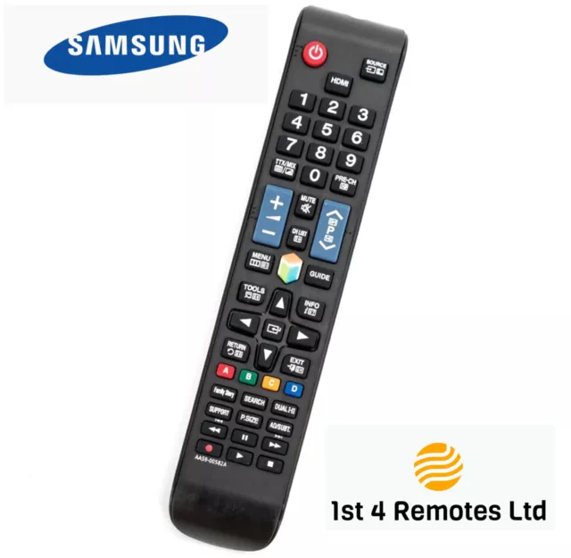 SAMSUNG TV REMOTE Control Replacement Aa59-00582A For Smart Tv Lcd Led ...