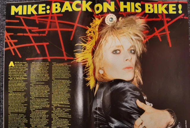 KERRANG NO173 FEBRUARY 1988 David Lee Roth, Motley Crue, Mike Monroe ...