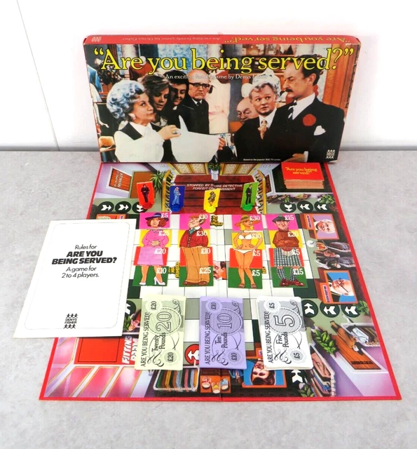 RARE VINTAGE ARE you Being Served? Board Game £150.00 - PicClick UK