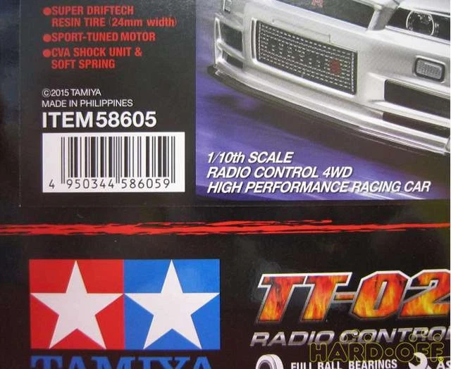 TAMIYA 58605 NISMO R34 Gt-R Z-Tune Tt-02D Châssis EUR 311,02 - PicClick FR