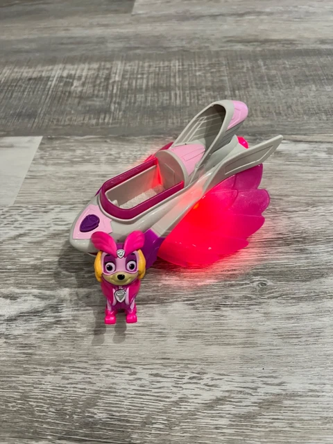 PAW PATROL MIGHTY Pups Charged Up Skye with Vehicle Light and Sound EUR ...