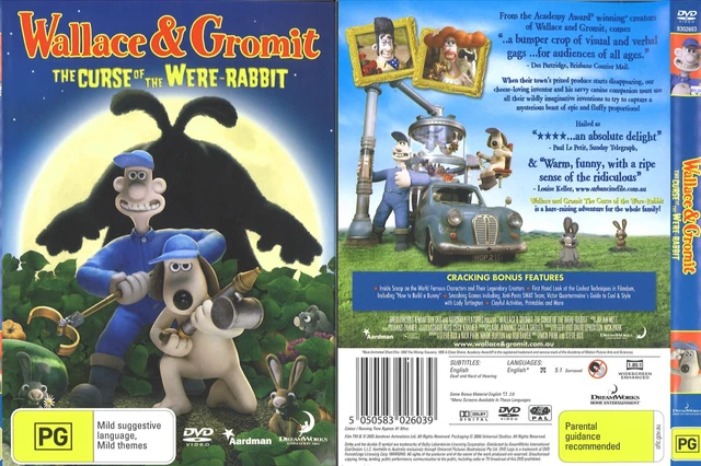 114D NEW SEALED Dvd Region 4 Wallace & Gromit The Curse Of The Were-Rabbit $19.80 - PicClick AU