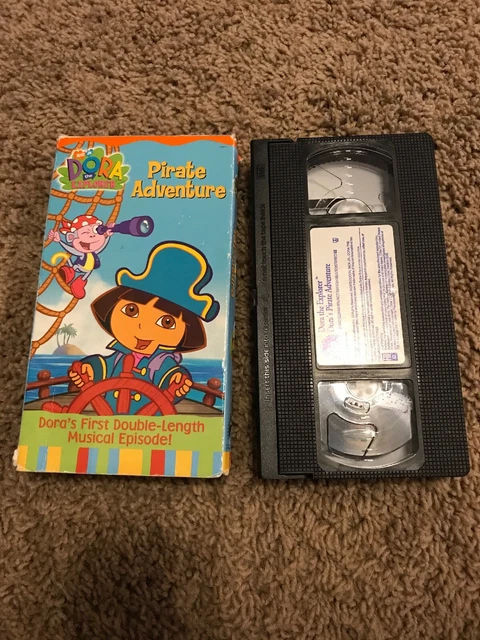 DORA THE EXPLORER - Pirate Adventure (VHS, 2004) Nick Jr £3.72 ...