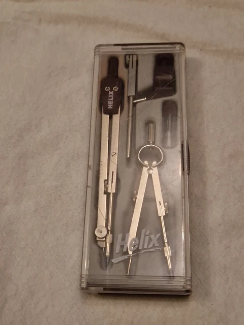 VINTAGE HELIX DRAFTING Tool Set Complete In Case £16.31 - PicClick UK