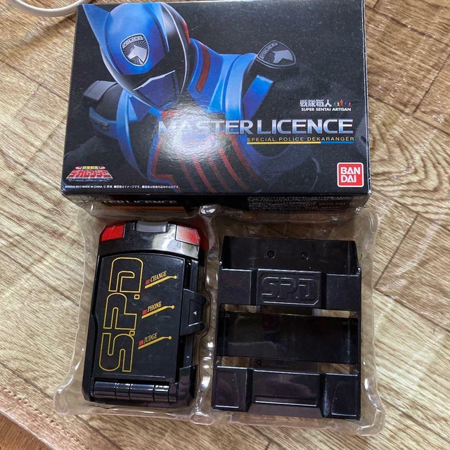 BANDAI POWER RANGERS SPD MASTER LICENCE SUPER SENTAI ARTISAN Dekaranger #2129 EUR 201,70 ...