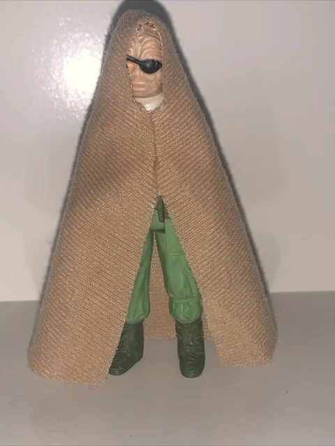 VINTAGE STAR WARS Prune Face With Original Cloak/Cape - 1984 No COO £6. ...