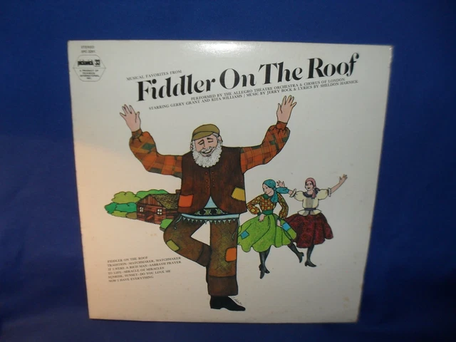 FIDDLER ON THE Roof The Allegro Theatre Orchestra And Chorus – Canadian ...