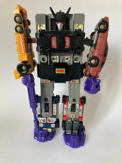 TRANSFORMERS G1 MENASOR STUNTICONS COMBINATORI decepticon 1986 COMPLETO ...