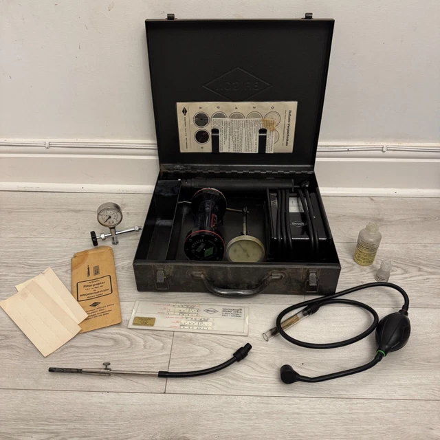 OIL BOILER SERVICE kit, Brigon smoke tester Draft tester and burner ...