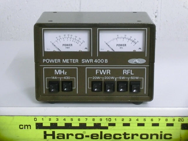 AE SWR-400B 2M/70CM RF-Powermeter 200W (teildefekt) EUR 39,00 - PicClick DE