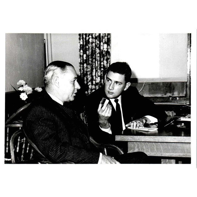 JOHN KEITH WALLER Australian Ambassador Bob Billsman WXAX 1966 Photo ...