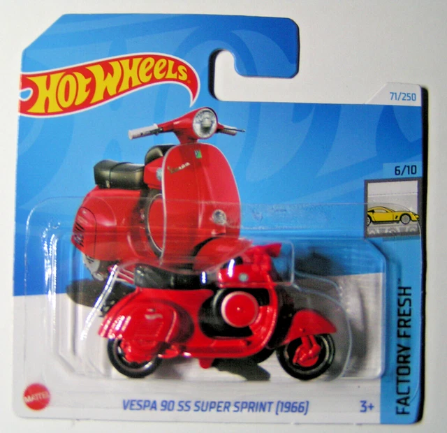 HOT WHEELS 2024 - Piaggio Vespa 90 SS Super Sprint - Hw Factory Frais ...