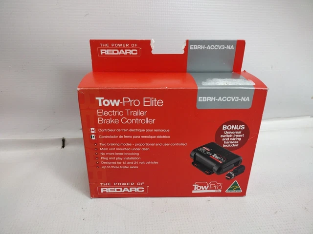 REDARC TOW-PRO ELITE Electric Trailer Brake Controller EBRH-ACCV3-NA 1 ...