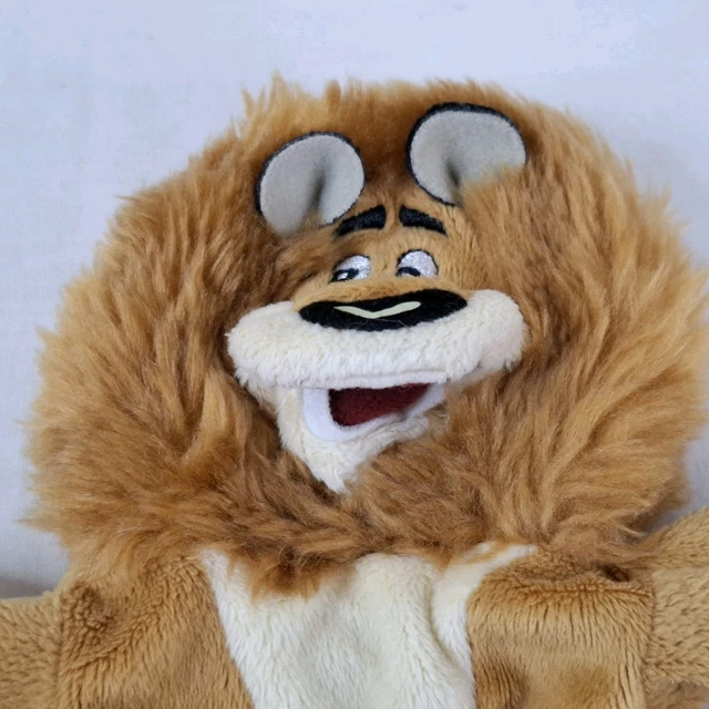 PERSIL MADAGASCAR 2 Escape Africa Lion Plush Soft Hand Puppet 19 cm ...