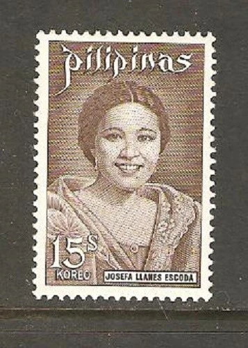 PHILIPPINES 1973 FOUNDER OF PHILIPPINE GIRL SCOUTS Josefa Llanes Escoda ...