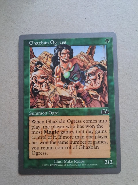 GHAZBÁN OGRESS UNGLUED (UGL) Magic Karte MTG englisch 60/94 EUR 4,27 ...