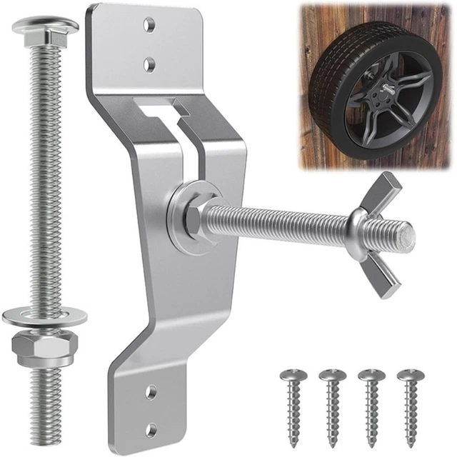 UTILITY TRAILER ACCESSORY Wall Mount Spare Tire Carriers Support, Wheel ...