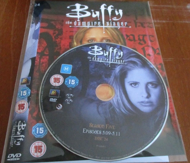 Buffy The Vampire Slayer Season 5 Disc 24 Dvd 2001 Sarah Michelle
