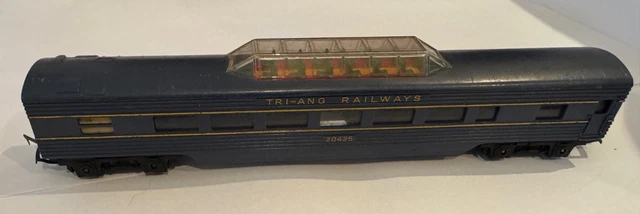 TRIANG RAILWAYS TRANSCONTINENTAL observation carriage OO Gauge - R24/25 ...