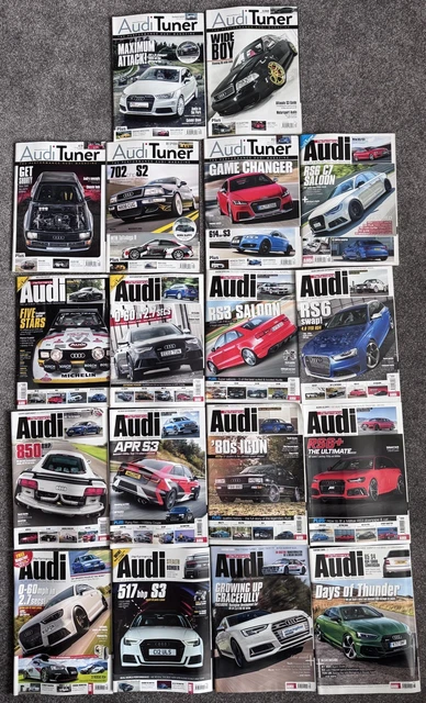 AUDI TUNER & Performance Audi Magazines Set of 18 in VGC £26.68 ...