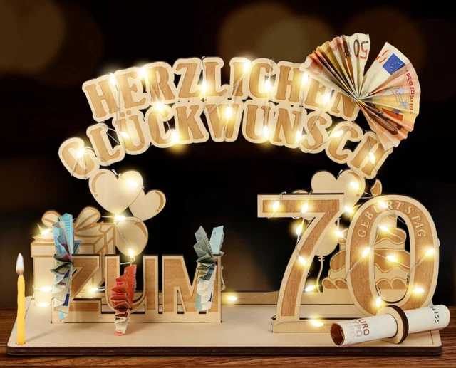 Schone Geldgeschenke Fur 70 Geburtstag Bild