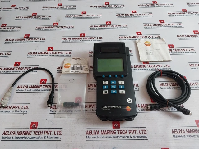 TESTO 350-MARITIME COMBUSTION Flue Analyzer Control Unit PI401B $3,471. ...