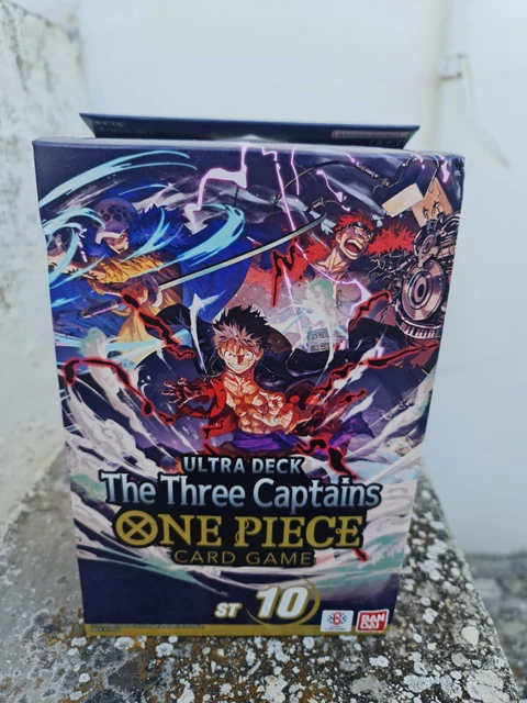 ONE PIECE CARD Ultra Deck The Three Captains ST10 New Sealed English EUR 54,90 - PicClick FR
