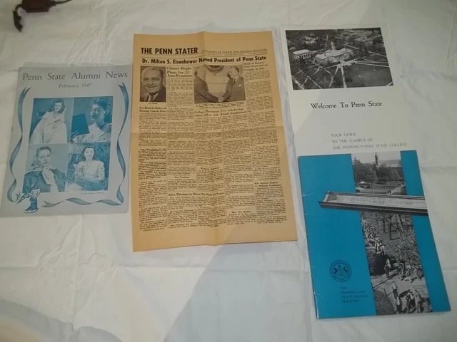 LOT PENN STATE Books 1950 Bulletin Penn Stater 1949 Campus Guide 1947 ... LOT PENN STATE Books 1950 Bulletin Penn Stater 1949 Campus Guide 1947 ...