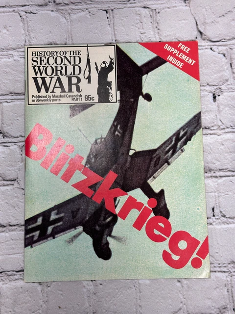 History Of The Second World War Magazine [part 1 · 1973] £7 87