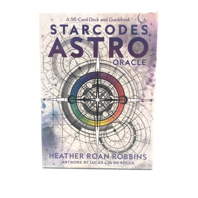 ASTROLOGICAL CARDS STARCODES Astro Oracle 56 Card Deck Guidebook Tarot ...