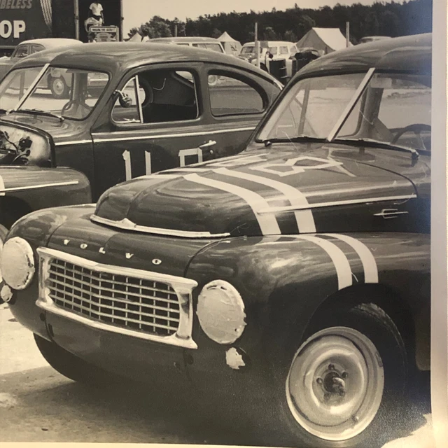 VINTAGE VOLVO RACING Car Photo Photograph Print £33.10 - PicClick UK