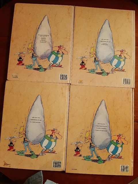 LIBRO GIOCO ASTERIX Mondadori. Serie completa 1-4. 6/1989 – 5/1990. EUR ...