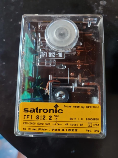 SATRONIC TFI 812.2 mod. 10 Buderus Feuerungsautomat Gasfeuerungsautomat ...