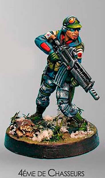 INFINITY PRIMED CHASSEUR Rifle Chasseurs Merovingian Ariadne Corvus vCB ...