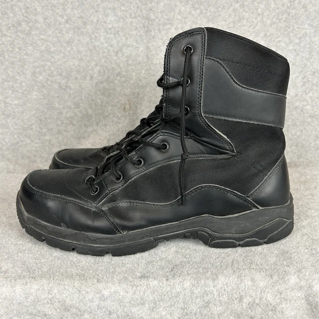 MENS INTERCEPTOR STEEL Toe Slip And Oil Resistant Tactical Safety Boot ...