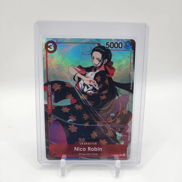ONE PIECE CARD Game TCG - Nico Robin ST01-008 OP04 - Gift Collection Alt Art $9.99 - PicClick AU