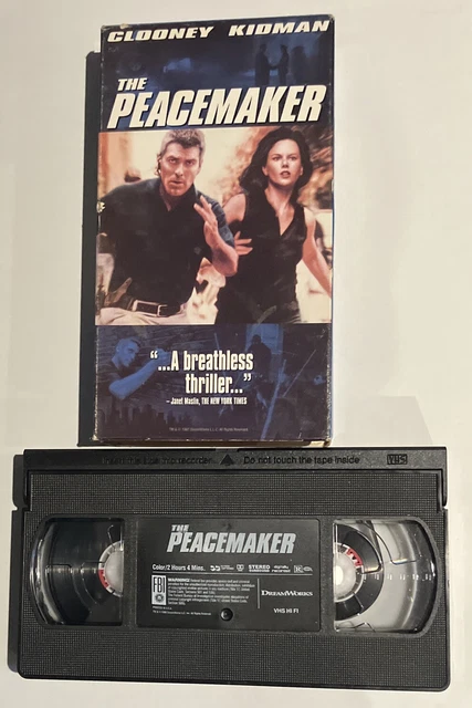 THE PEACEMAKER (VHS, 1998) George Clooney, Nicole Kidman £4.51 ...