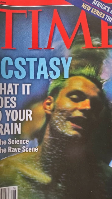 TIME MAGAZINE 2000 JUL 17 ECSTASY WHAT IT DOES TO YOUR BRAIN SCIENCE ...
