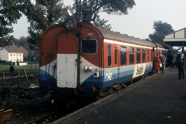 NIR DEMU 701 Carrickfergus 1985 Northern Ireland Rail Photo £2.70 ...