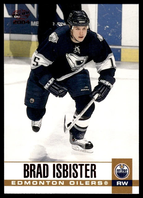 2003-04 PACIFIC RED Brad Isbister R77 Edmonton Oilers #133 $1.85 ...