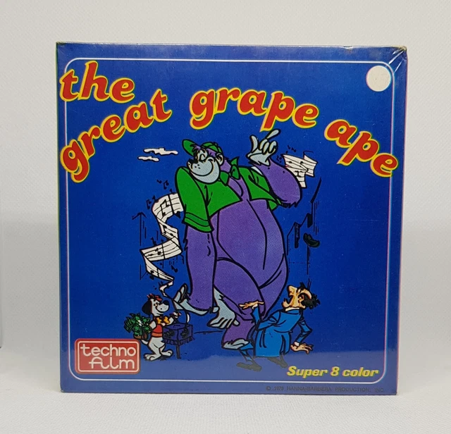 THE GREAT GRAPE Ape Super 8 Silent Color 8mm Factory Sealed Colour Film ...
