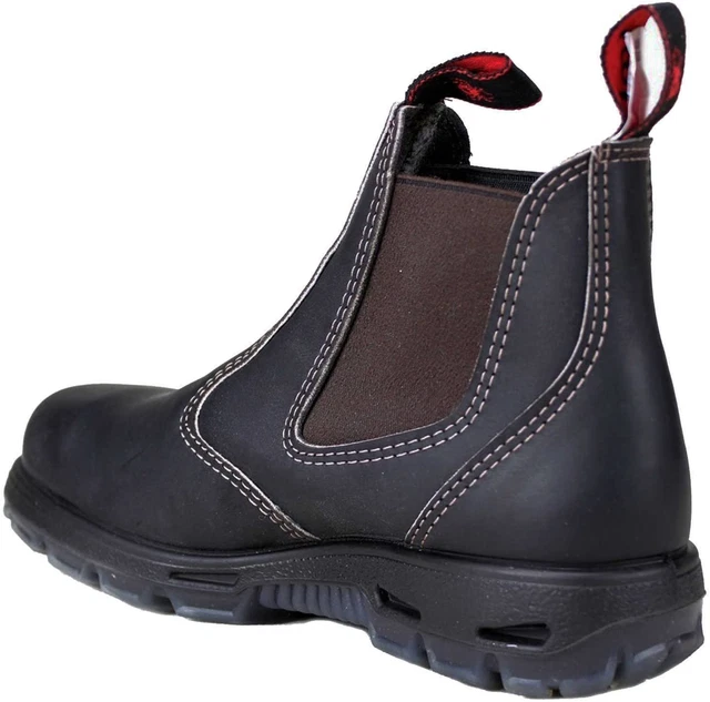 REDBACK UNISEX ADULTS Bobcat Fire and Safety Shoe, Brown, 9.5 US EU ...