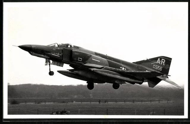 PHOTOGRAPHIE AVION MCDONNELL F-4 Phantom Le US Air Force À Commencer ...
