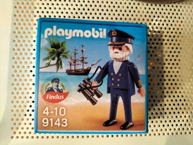 PLAYMOBIL 9143 CAPTAIN Findus Capitaine Rare EUR 55,00 - PicClick FR