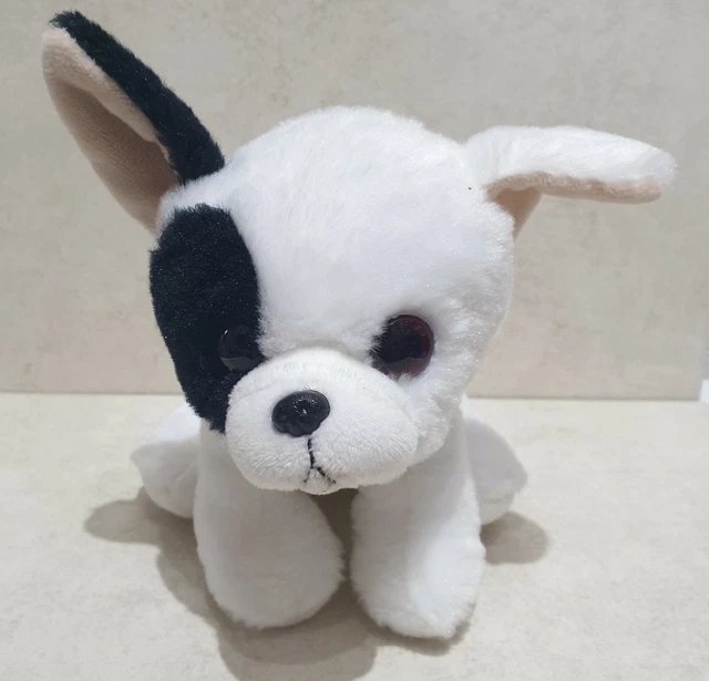 TY BEANIE BOO Marcel French Bulldog RARE VelveTY Babies Boos 6" VGC ...
