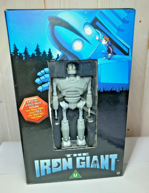 THE IRON GIANT VHS (2000) Special Edition Box Set with Figure and Book ...